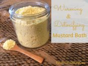 Homemade Warming & Detoxifying Mustard Bath